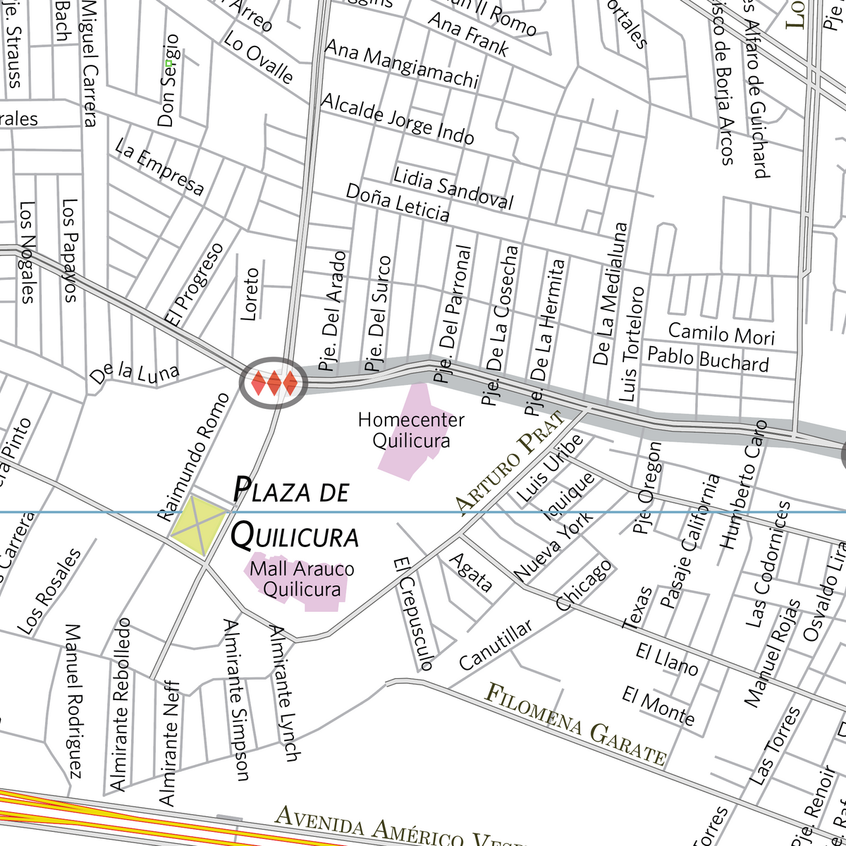 Mapa Comuna de Quilicura – Editorial Compass