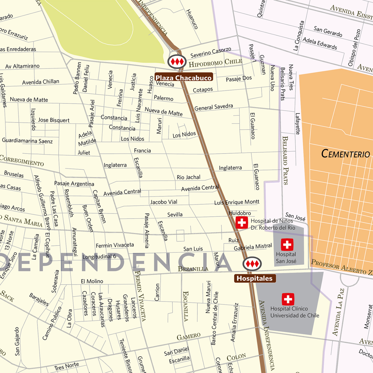 Planos Comunales Región Metropolitana – Editorial Compass