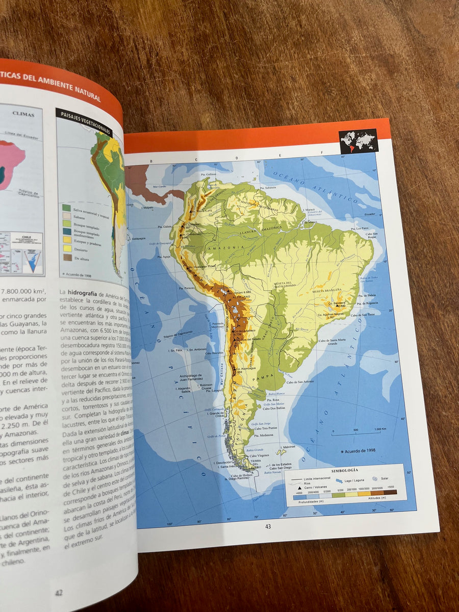 Atlas Universal y de Chile Regionalizado – Editorial Compass