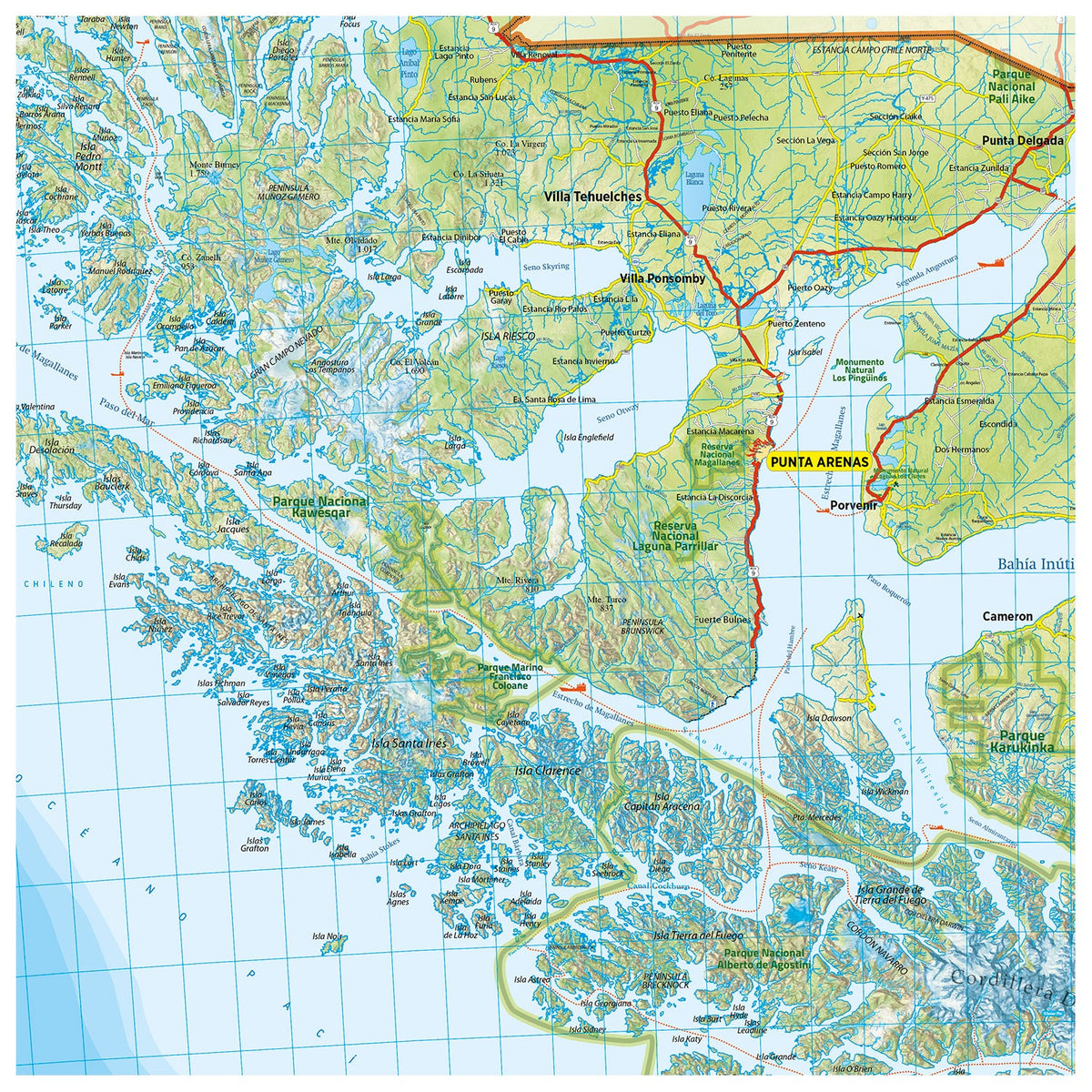Región de Magallanes Gran Formato – Editorial Compass