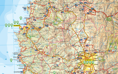 Mapa Copec Zona Central (N° 4) – Editorial Compass